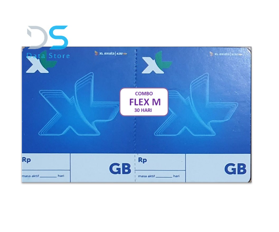 Voucher XL Combo Flex M 1+ – Toko Data Store